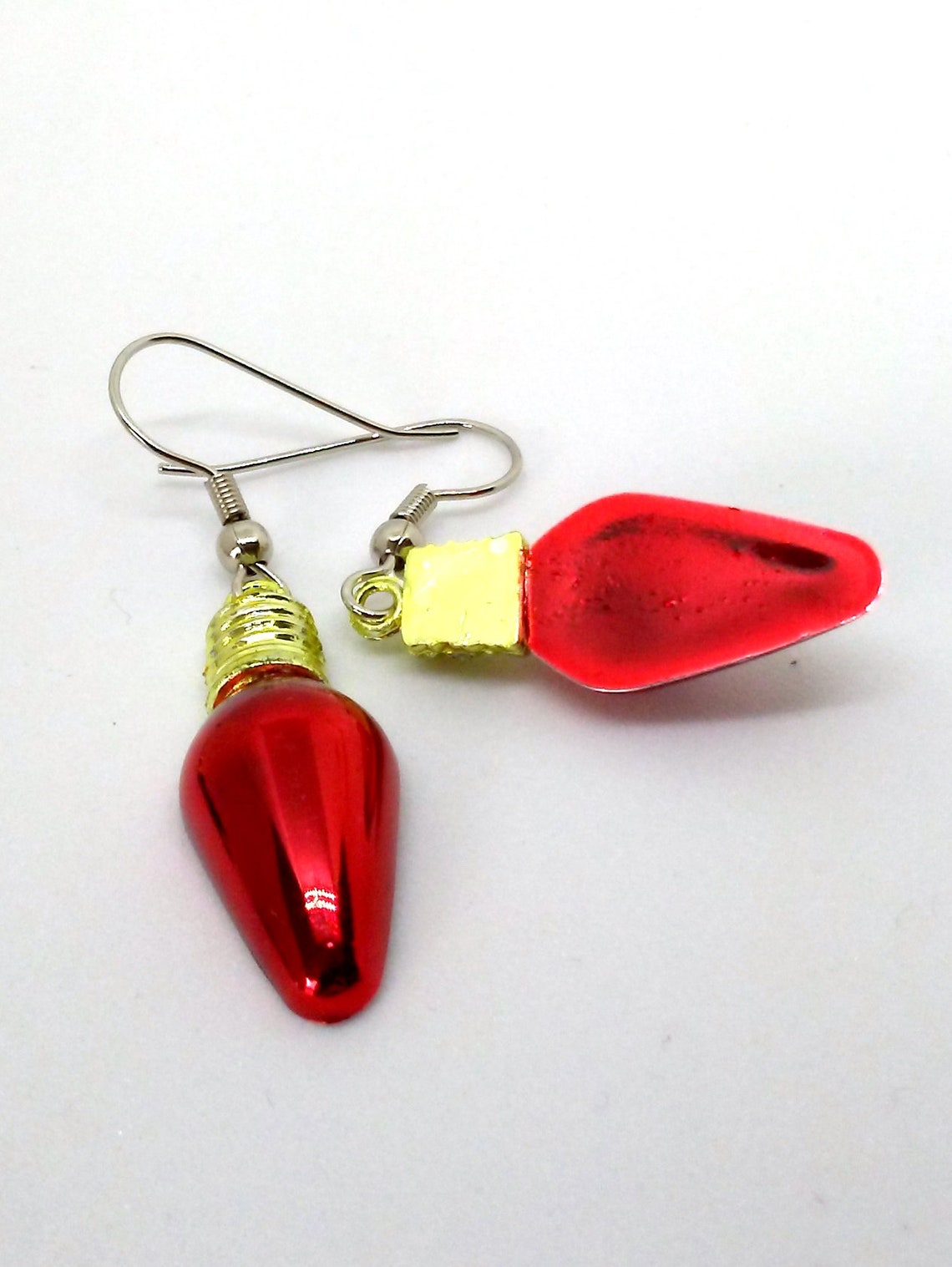 Christmas Earrings Holiday Jewelry Christmas Lights - Etsy