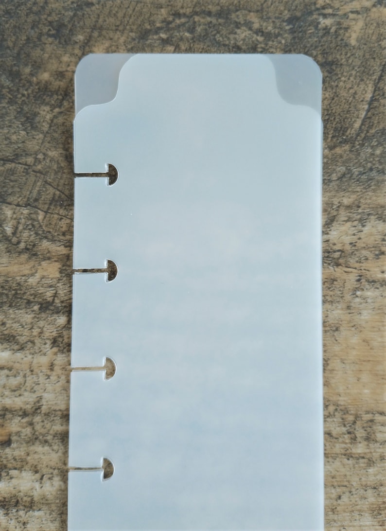 Frosty Planner Bookmark Daily Planner Insert Disc Planner - Etsy