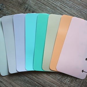 Pastel Disc Planner Bookmark, Pastel Insert, Spiral Bookmark, Daily ...