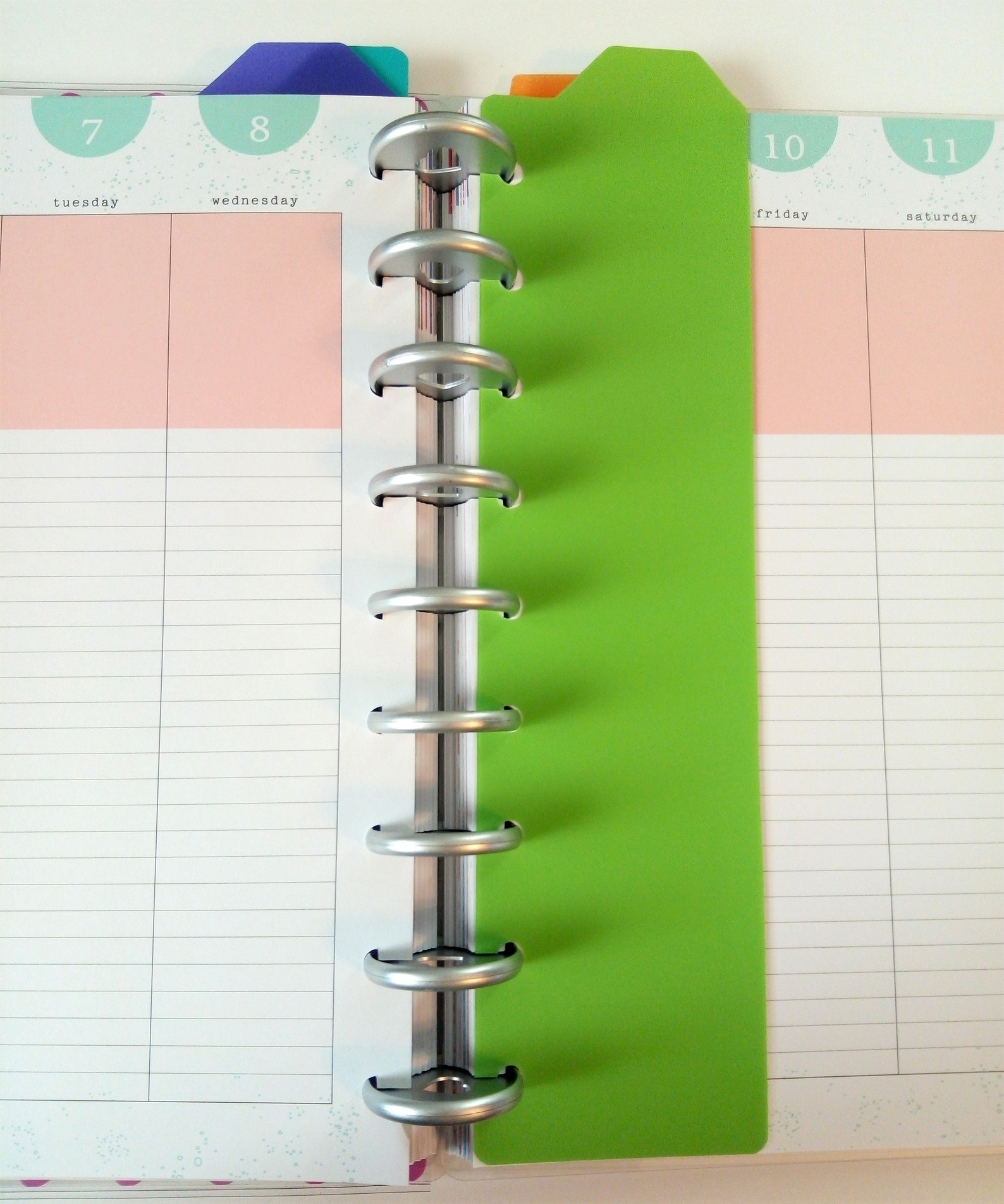 Happy Planner Bookmark Set Planner Supplies Daily Planner - Etsy