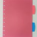 Disc Tab Dividers Index Dividers Daily Planner Divider - Etsy