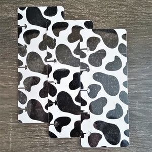 Cow Print Planner Bookmark, Cow Bookmarks, Happy Planner, Planner ...