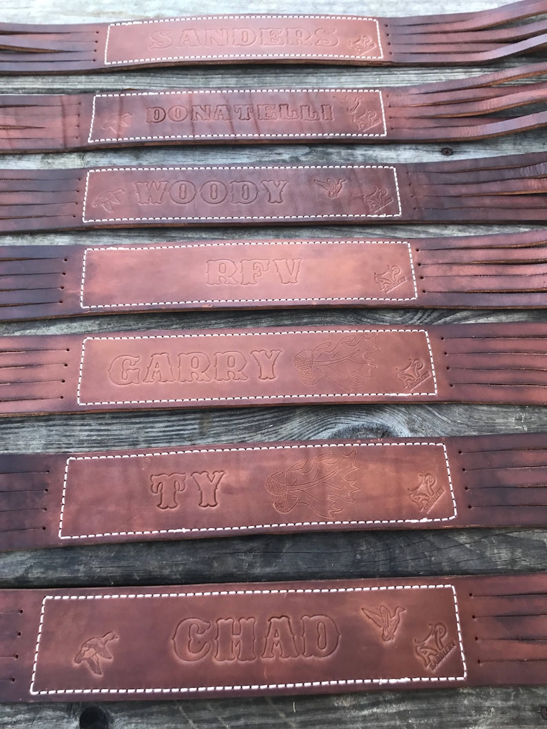 Leather Duck and Game Strap Holds 10 Birds - Etsy