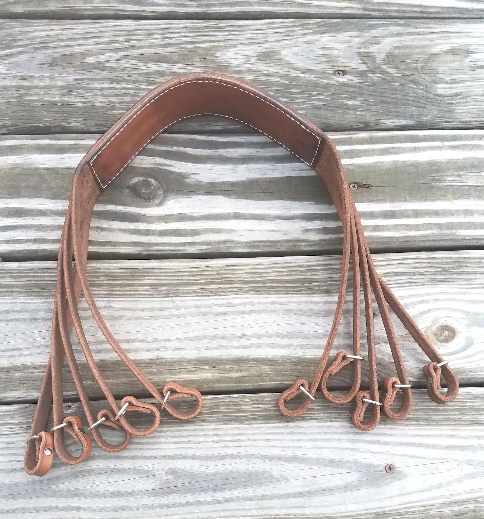 Leather Duck and Game Strap Holds 10 Birds - Etsy