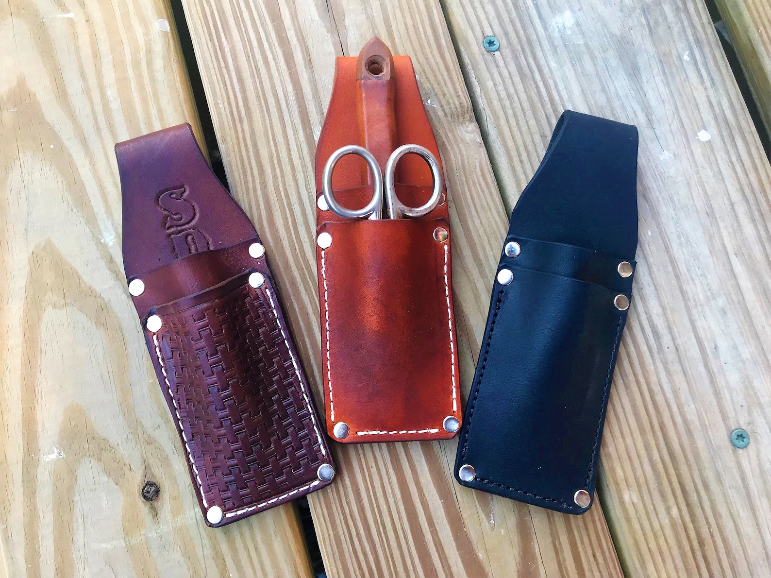 Custom Leather Cable Splicer Pouch - Etsy