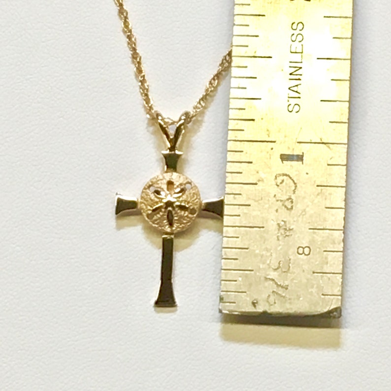 4144GB Sand Dollar Cross. - Etsy