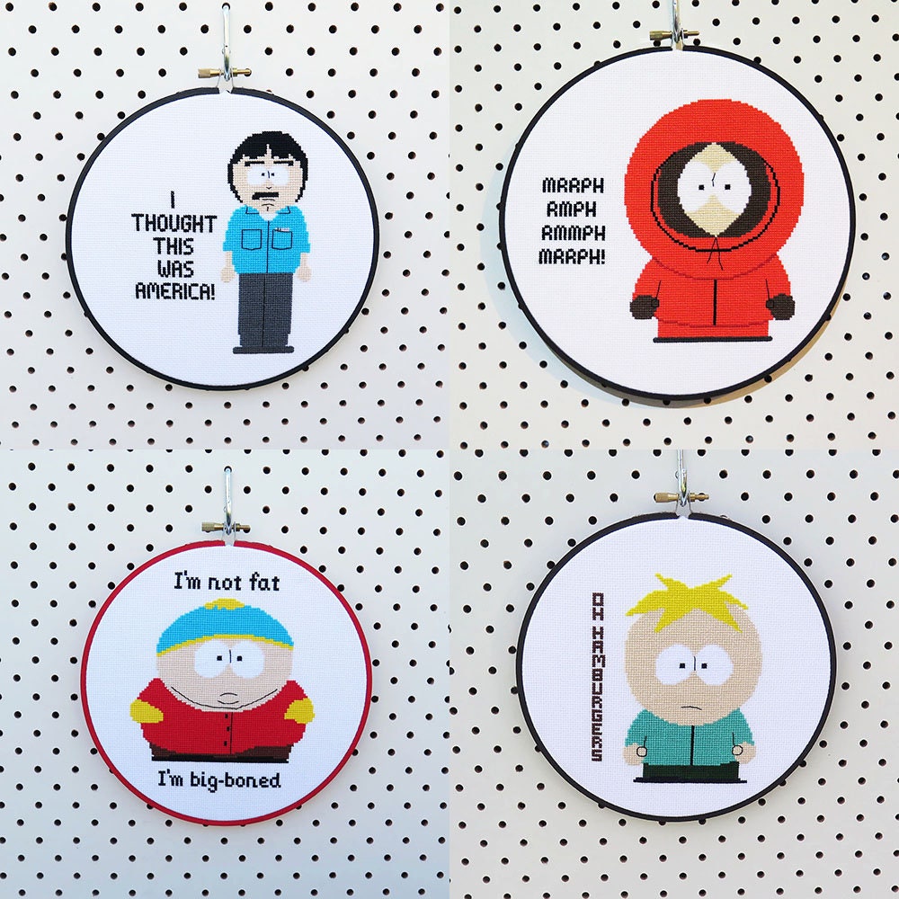 All South Park Cross Stitch Patterns | Etsy