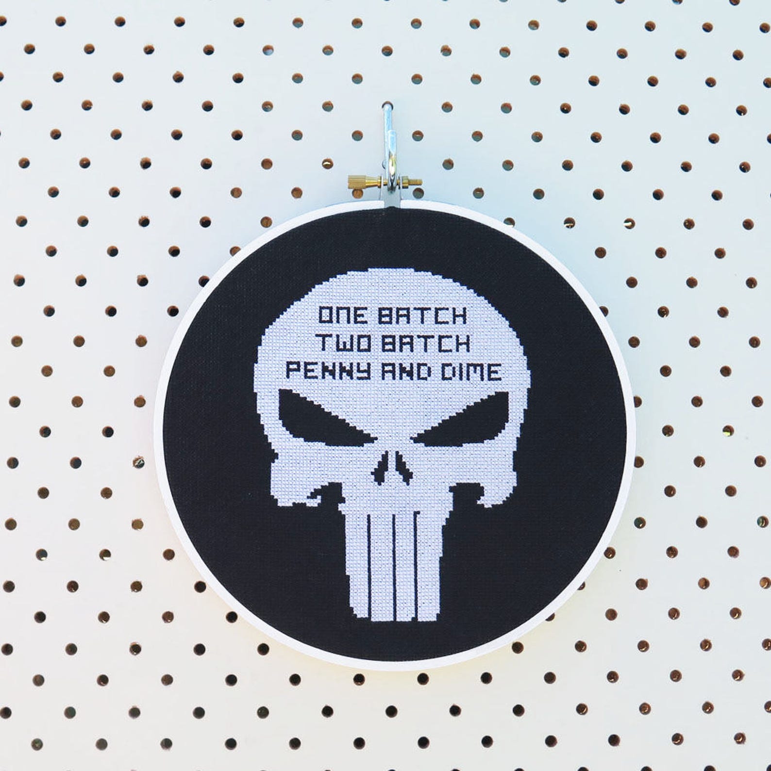 The Punisher Cross Stitch Pattern - Etsy