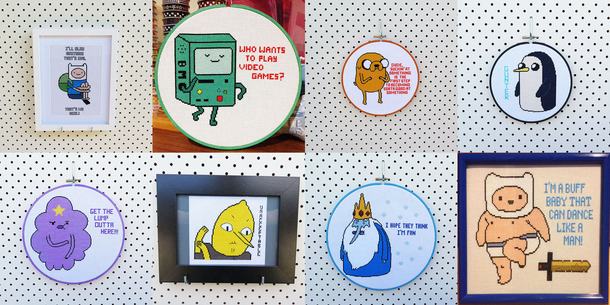 All Adventure Time Cross Stitch Patterns - Etsy Canada