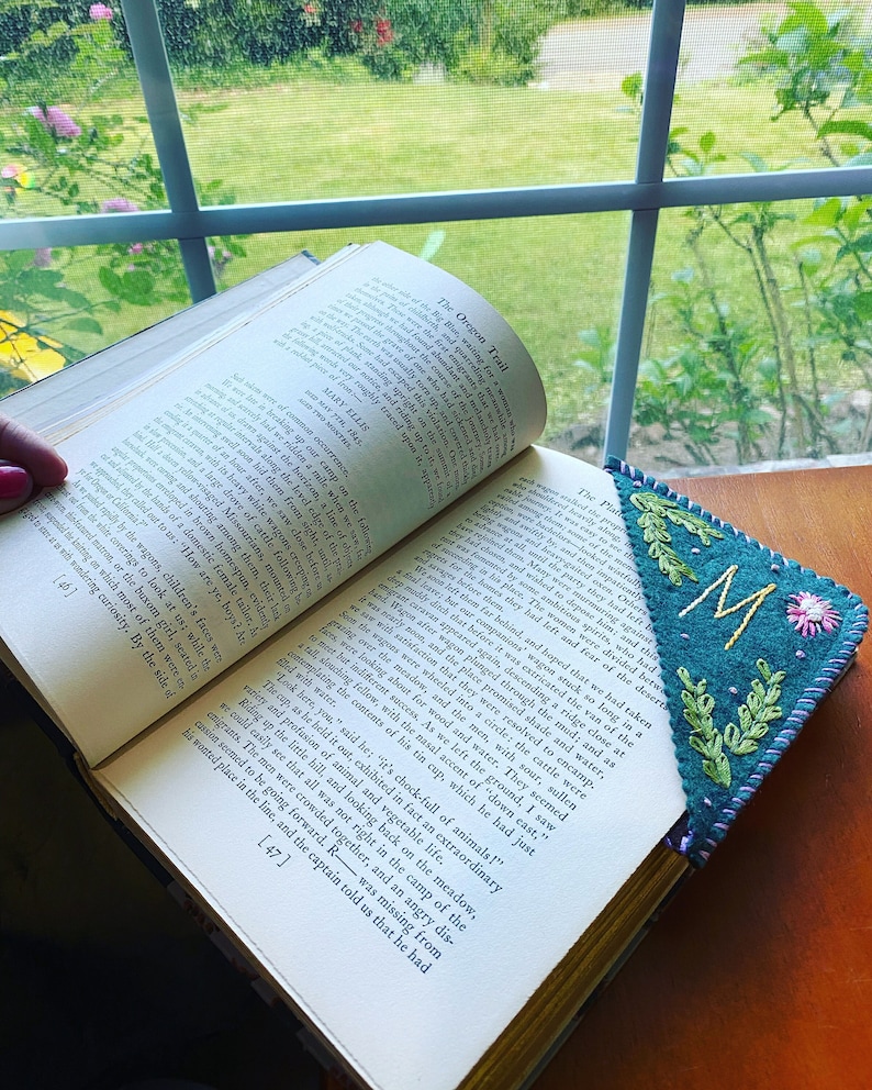 Embroidered Bookmark (pattern) - Instant Download - Etsy