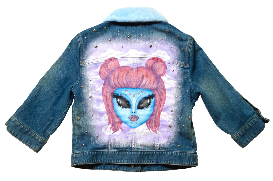 Alien Denim Jacket - Etsy