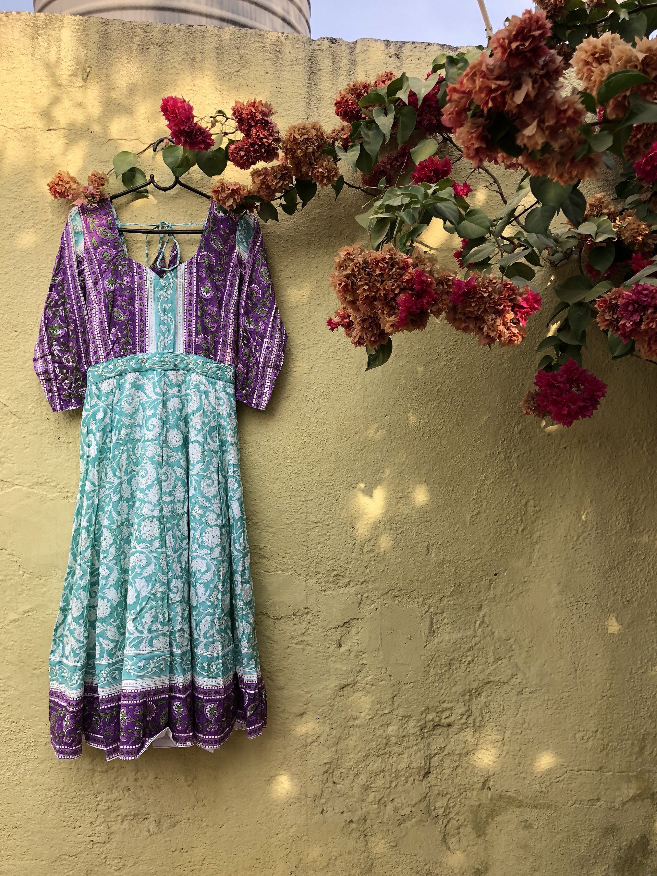 Anarkali • Indian Dress • Boho • Indian Cotton Dress • Indian Fashion ...
