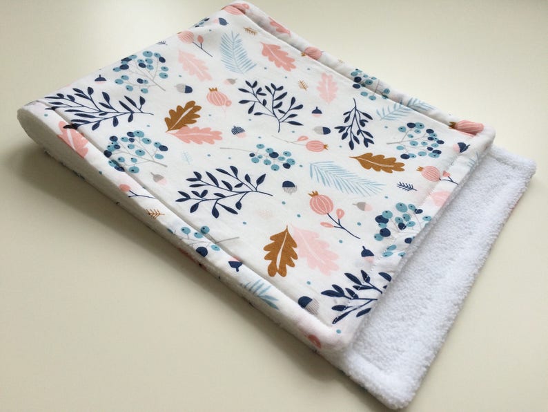 Nature Burping Cloth, Pretty Baby Gift, Newborn Spit Rag, Leaves Burp ...