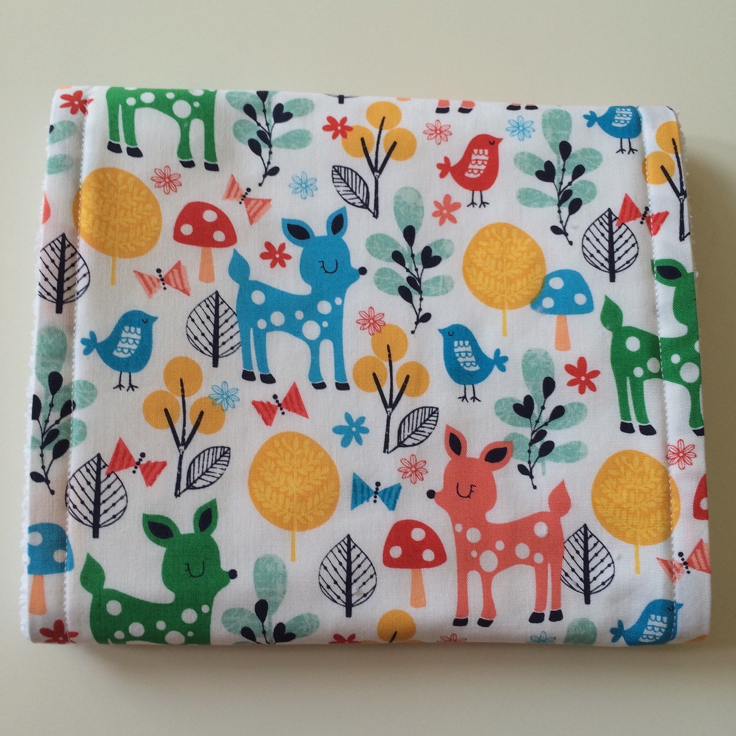 Deer Spit up Rag, Woodland Burp Pad, Designer Burping Cloth, Absorbent ...