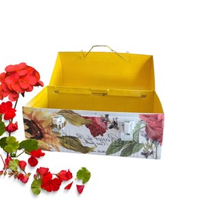 Ladies Tool Box, Lunch Box, Handbay With Shoulder Strap Gardening Box ...