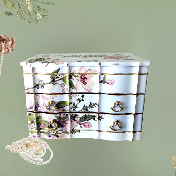 Upcycled Jewelry Box - Etsy