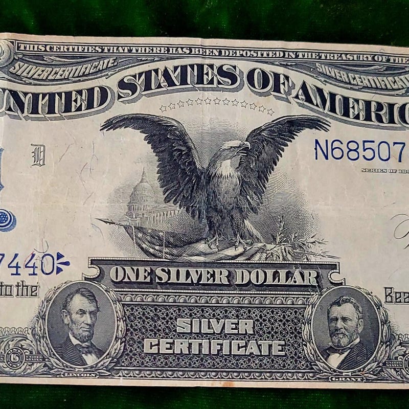 Silver Certificate - Etsy