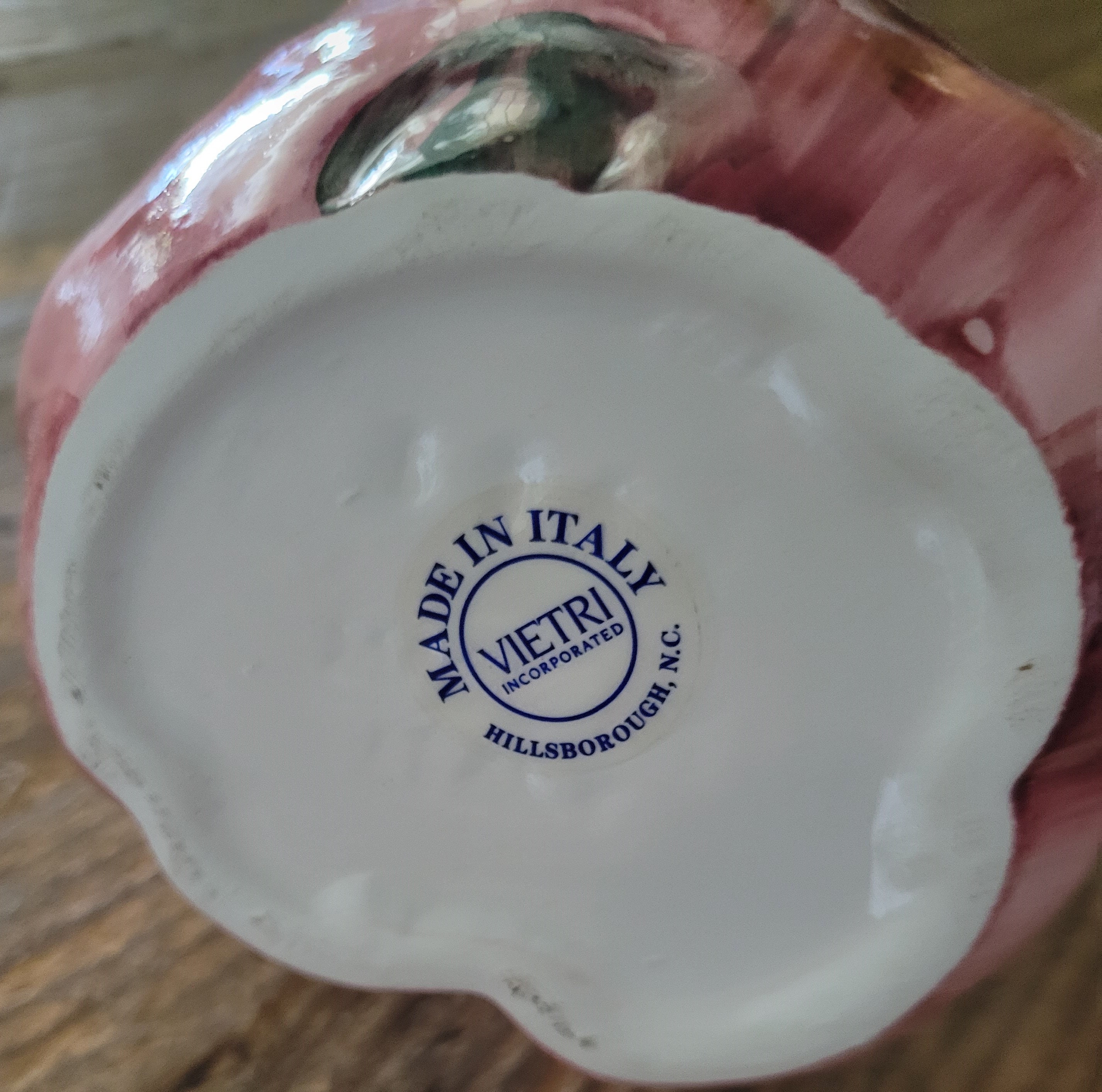 Vietri Tomato Vase Kitchen Decor, Tabletop Ceramic Vegetables - Etsy