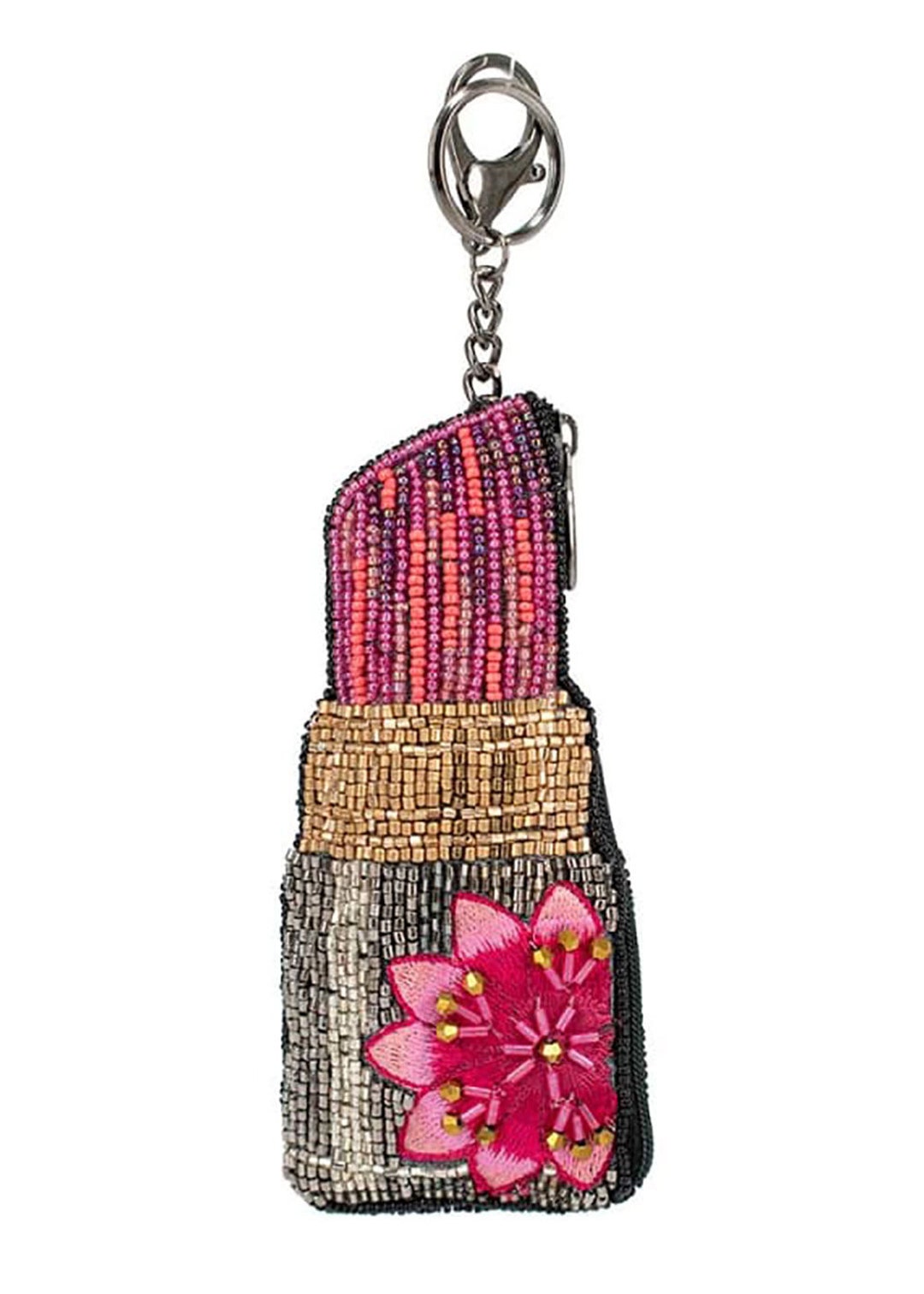 Coin Purse NEW MARY FRANCES Lipstick Change Purse Key Ring Gift for Her ...