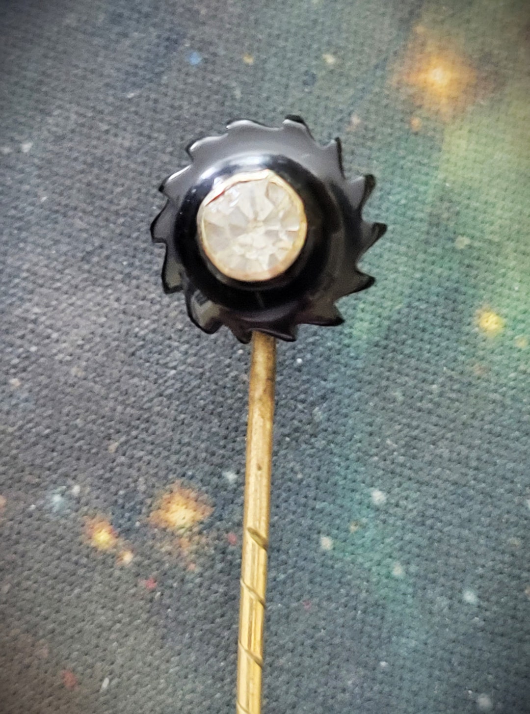 Rhinestone, Stick Pin, Antique, - Etsy