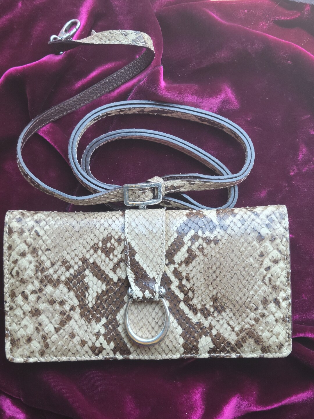 Brighton New Wallet Python Cross Body - Etsy