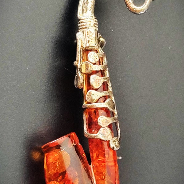 Saxophone Brooch - Etsy