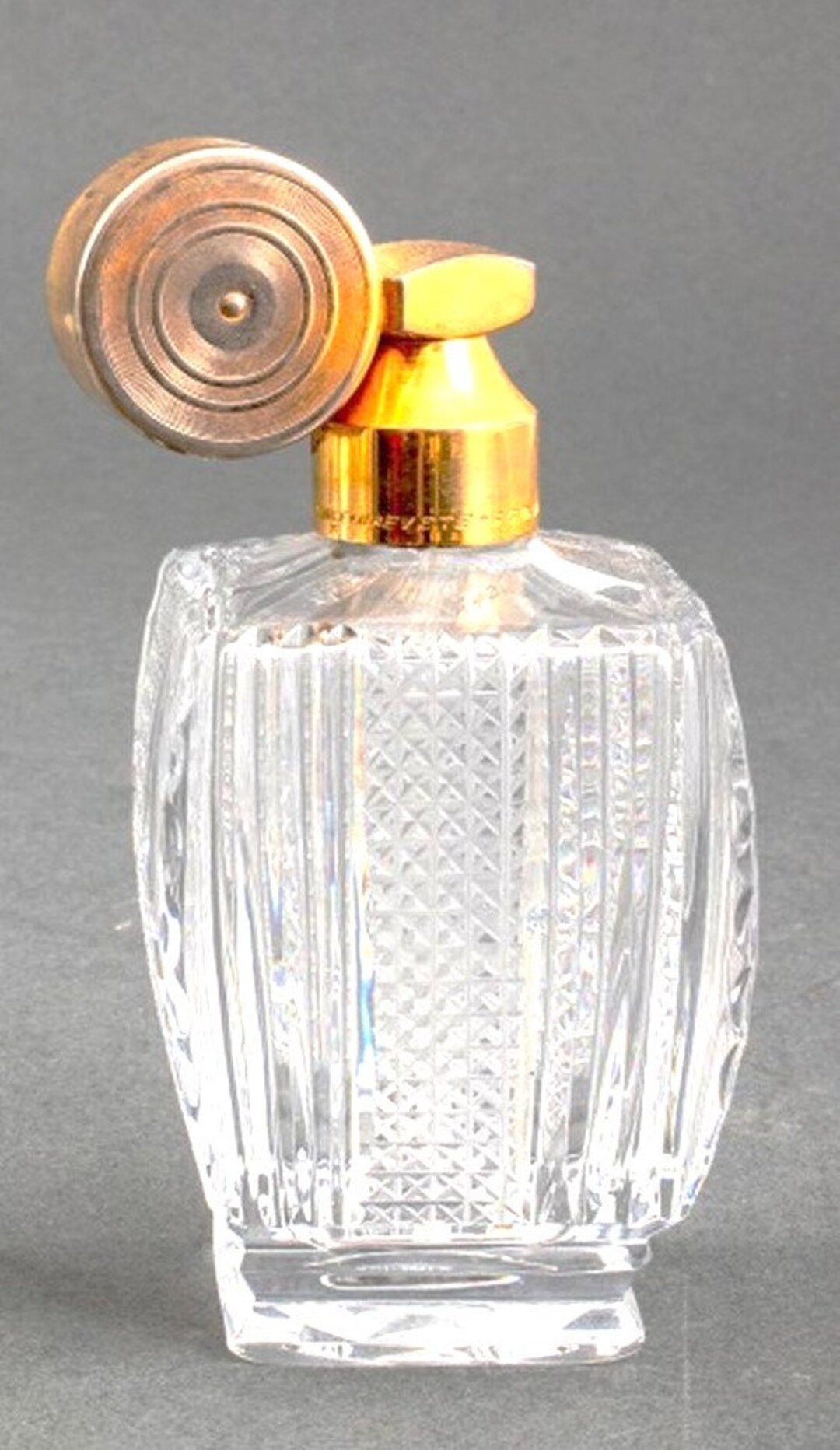 Marcel Franck France Perfume Bottle With Brass Atomizer, Signed Made in ...
