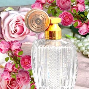 Marcel Franck France Perfume Bottle With Brass Atomizer, Signed Made in ...