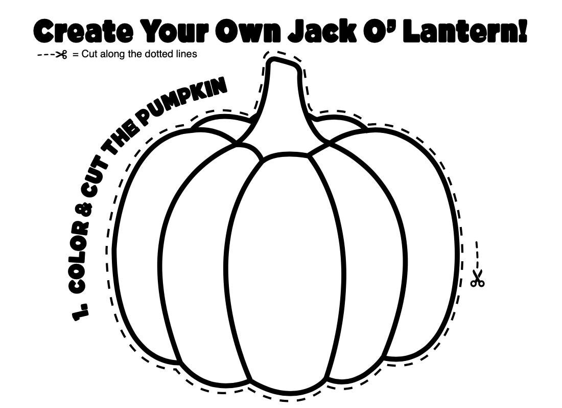 Create Your Own Jack-o-lantern Printable Activity digital Product - Etsy