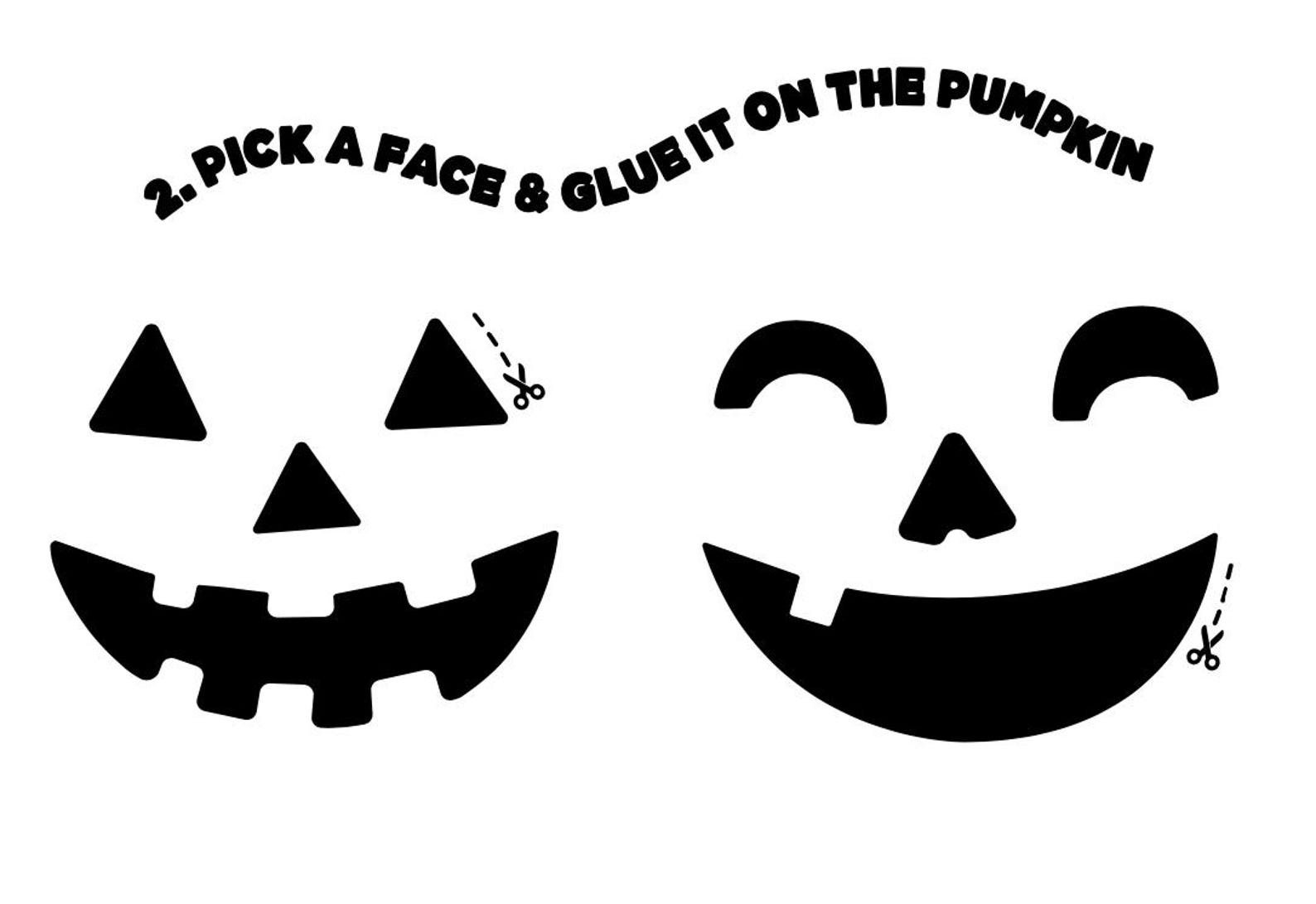 Create Your Own Jack-o-lantern Printable Activity digital Product - Etsy