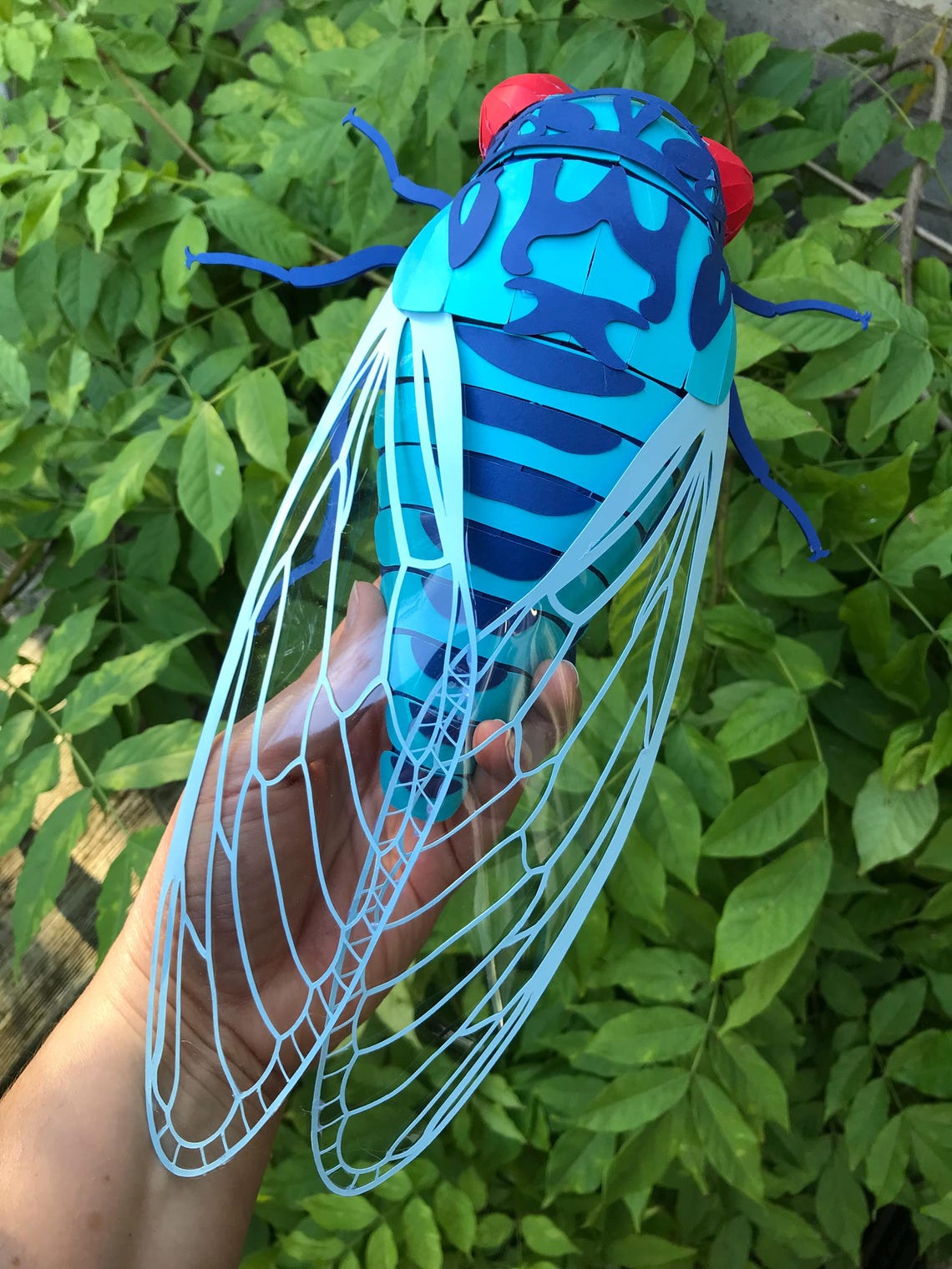 Cicada 3D Paper Craft, SVG Files for Cricut, Vector Templates - Etsy UK