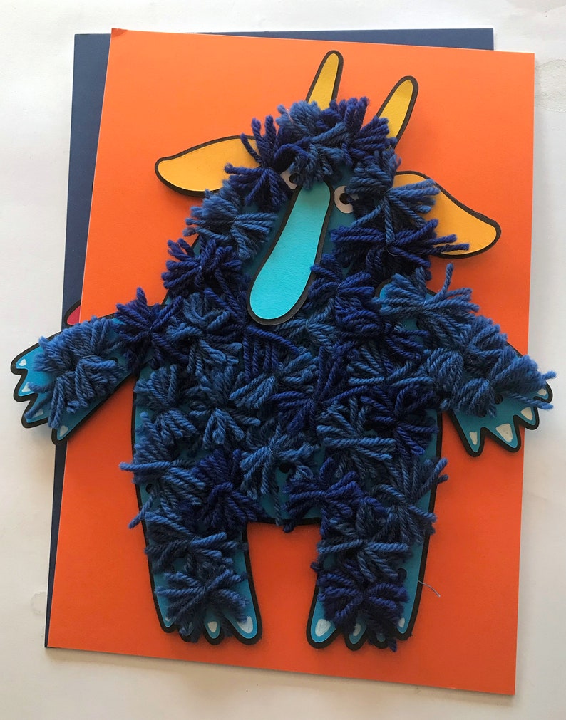 Monsters Paper Craft Vector Template SVG Files for Cricut - Etsy