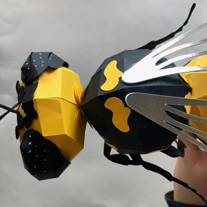 Wasp 3D Papercraft: Low Poly Model (SVG, PDF Files) - Etsy