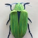 Paper Beetles 02 PRE-CUT Version, Papercraft Activity Kit, DIY Wall ...