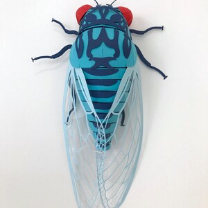 Cicada 3D Paper Craft, SVG Files for Cricut, Vector Templates - Etsy UK