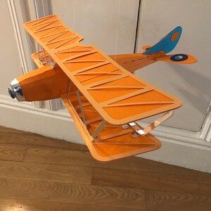 Airplane 3D Paper Craft Kit, SVG Files for Cricut, PDF Files, Vector ...