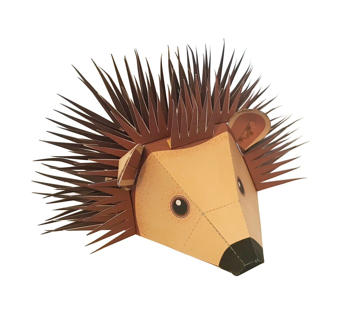 Fox, Wolf, Owl, Raccoon, Hedgehog Puppets, Printable PDF, DIY ...