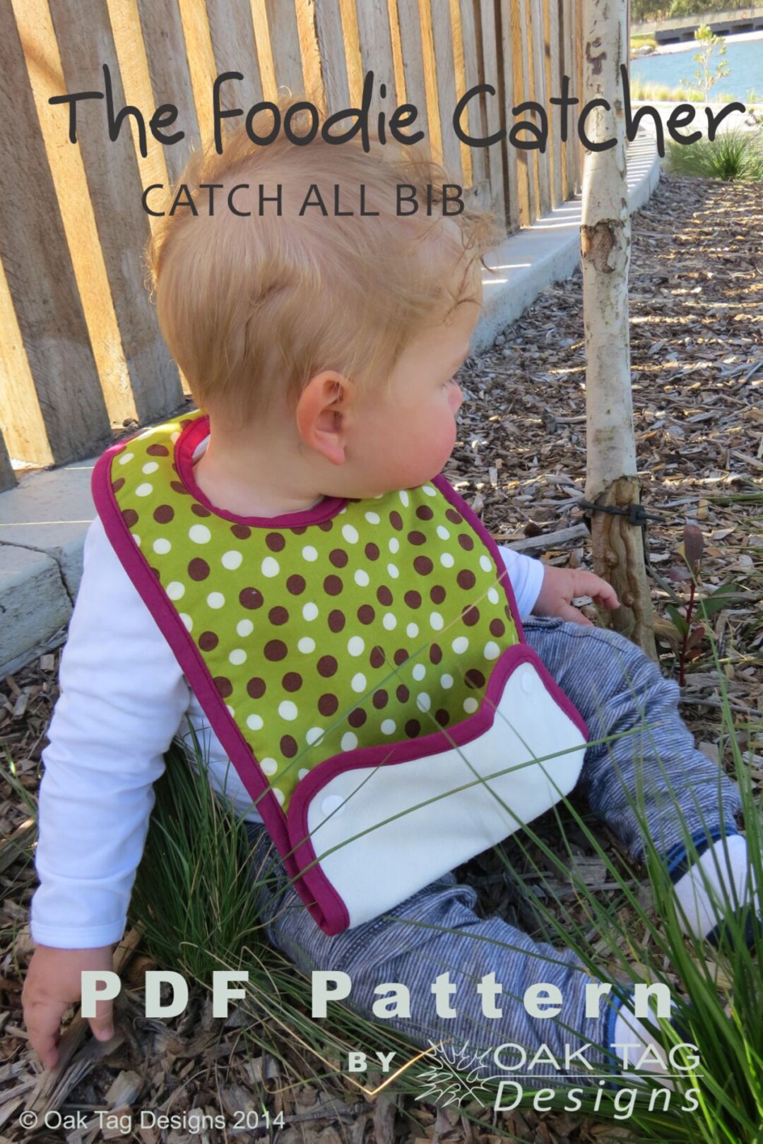 Catch-all Bib PDF Sewing Pattern - the Foodie Catcher - Suitable for 6 ...