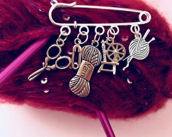 Knitting Brooch | Etsy