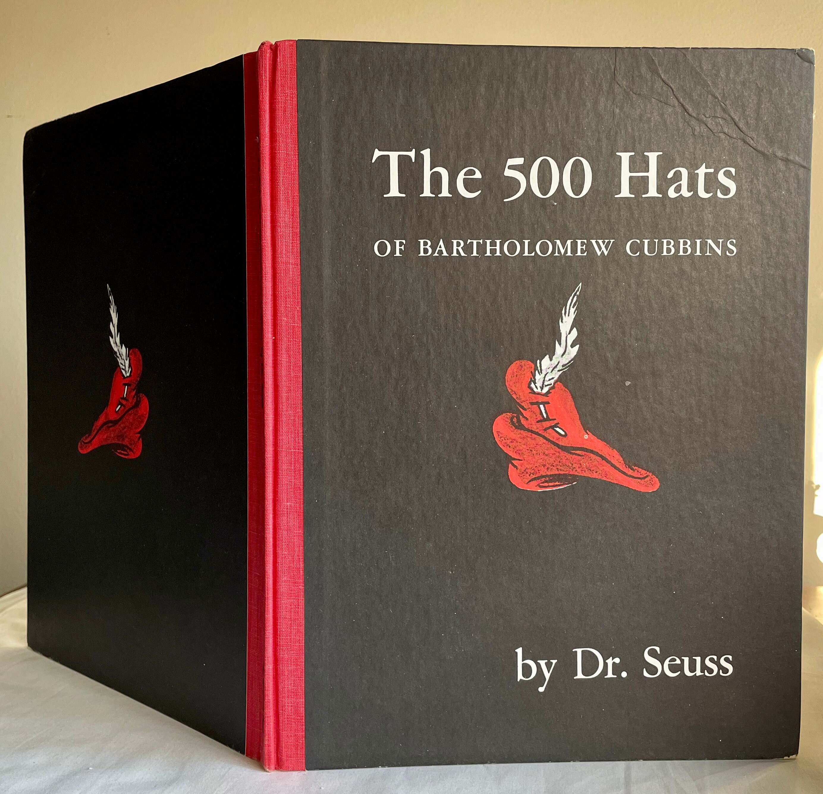The 500 Hats of Bartholomew Cubbins by Dr Seuss Dust Jacket 1st Ed No ...