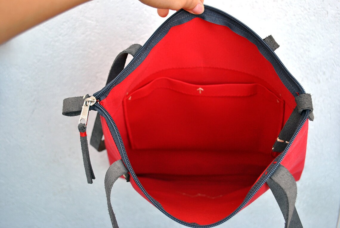 Daybag Waterproof Tote Bag Simple Crossbody Bag Concealed | Etsy