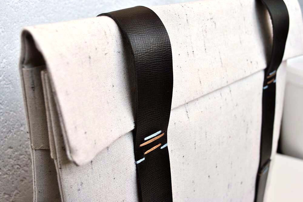 17'' Laptop Backpack Minimal Geometric Style, Big Backpack, Custom ...