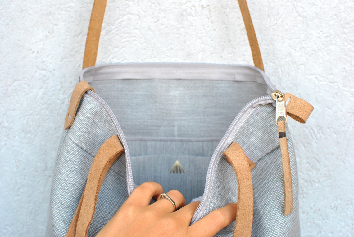 Daybag Waterproof Tote Bag Simple Crossbody Bag Concealed - Etsy