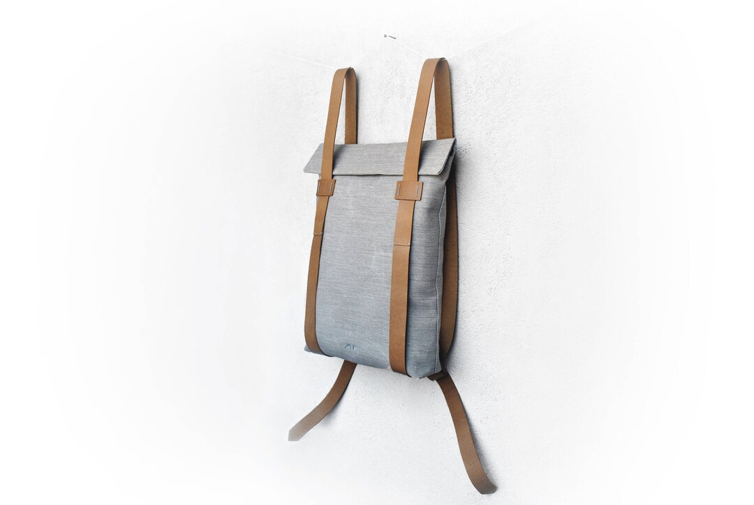 Plain Rucksack, Minimalist Backpack, Everyday Backpack, MacBook ...