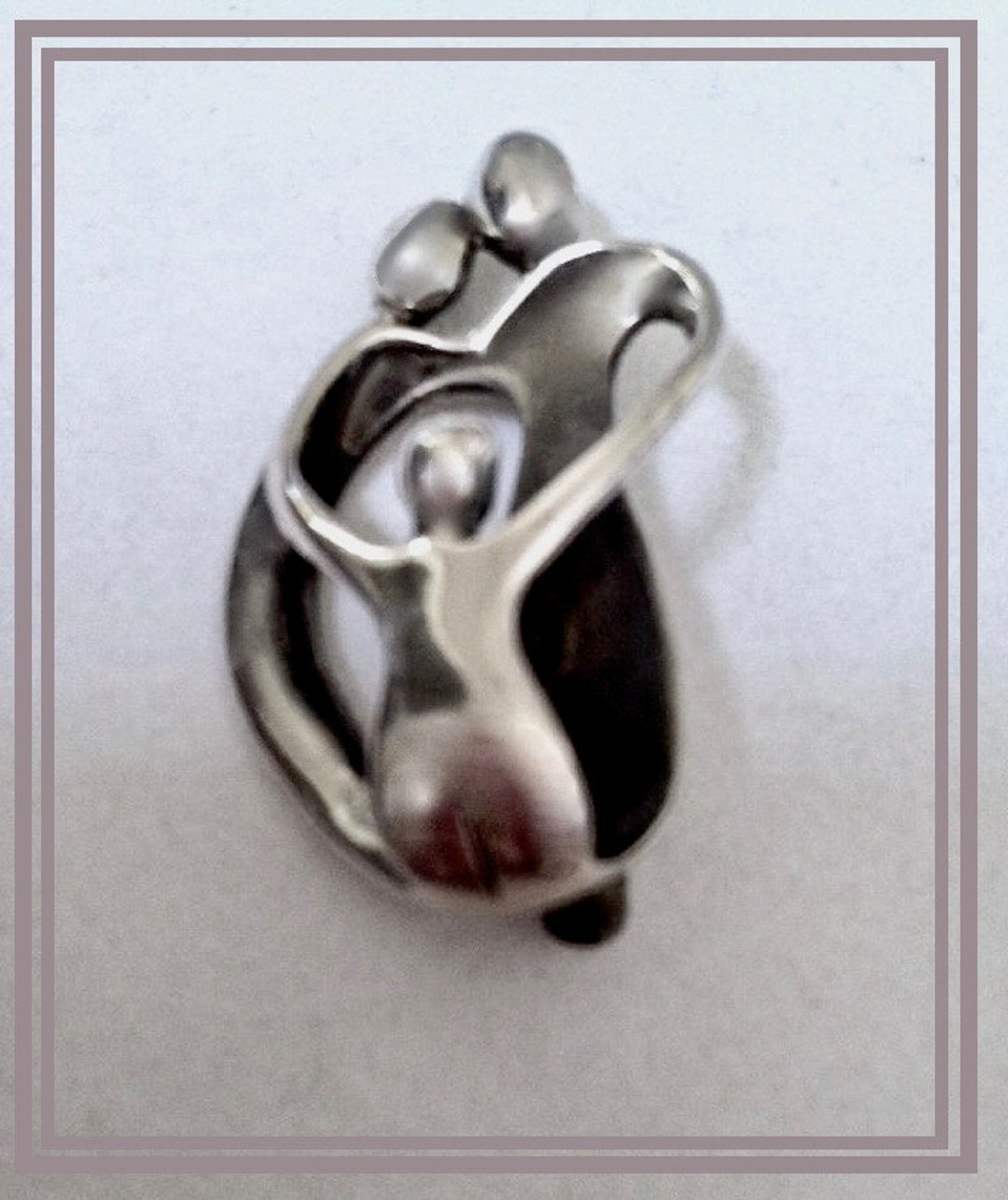 Rare Family 1 Child Brooch Sterling Silver by Carolyn - Etsy