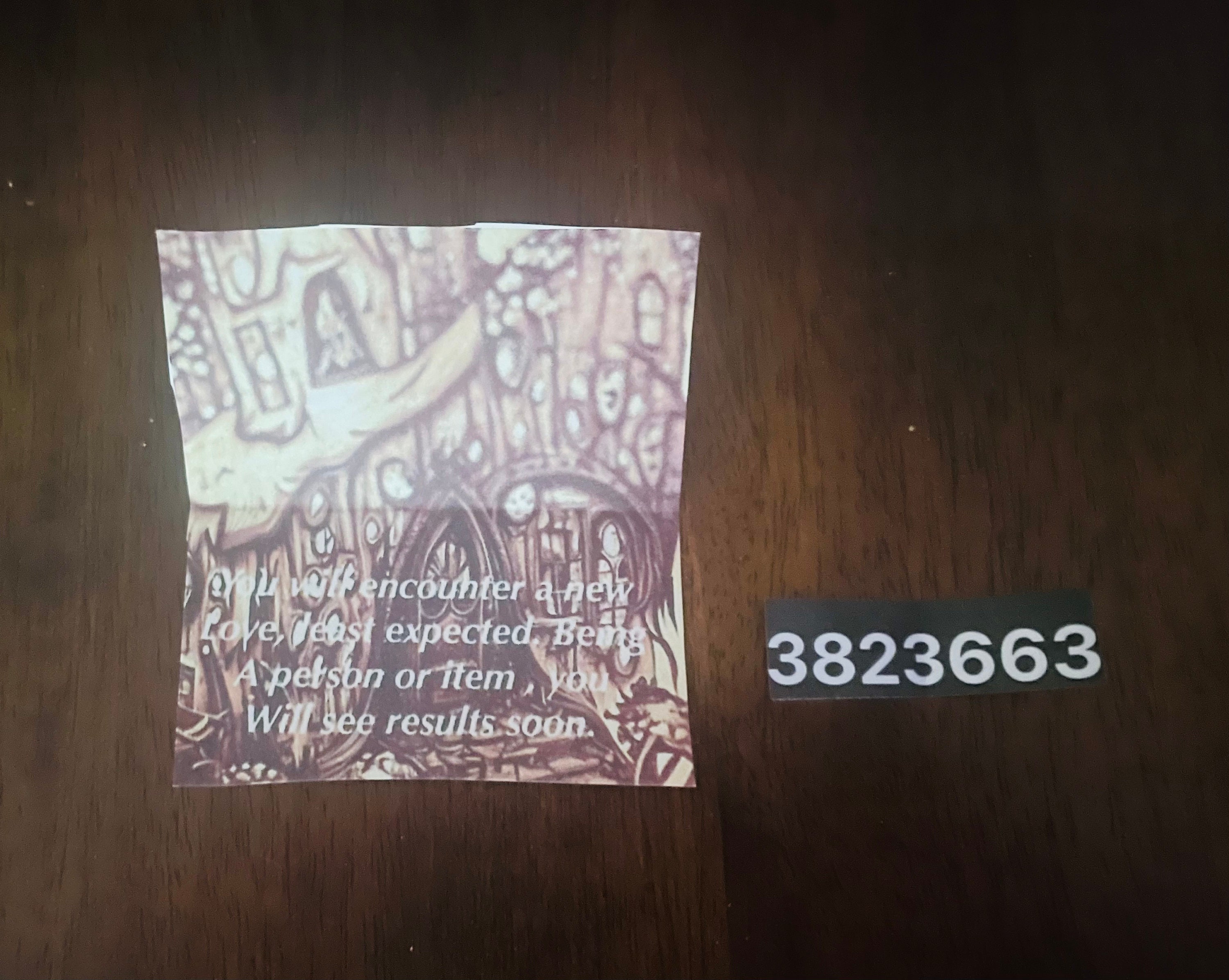 Fortune Told Fortune Teller Plus Lucky Number Numbers 10 Packets - Etsy