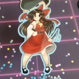 Higurashi Style Touhou Stickers - Etsy