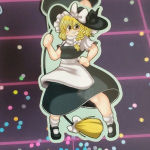 Higurashi Style Touhou Stickers - Etsy