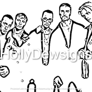 Backstreet Boys SVG File Bundle - Etsy