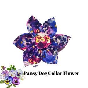 Pansy Reversible Snap on or Slip on Cat or Dog Bandana in Two Colors ...
